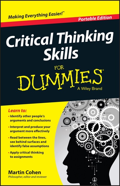 알라딘: [eBook Code] Critical Thinking Skills For Dummies (eBook Code, 1st)