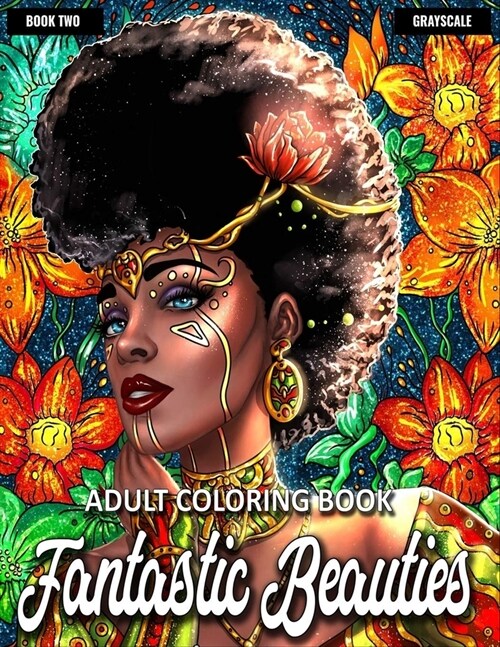 알라딘 Adult Coloring Book Fantastic Beauties Book Women Coloring Book