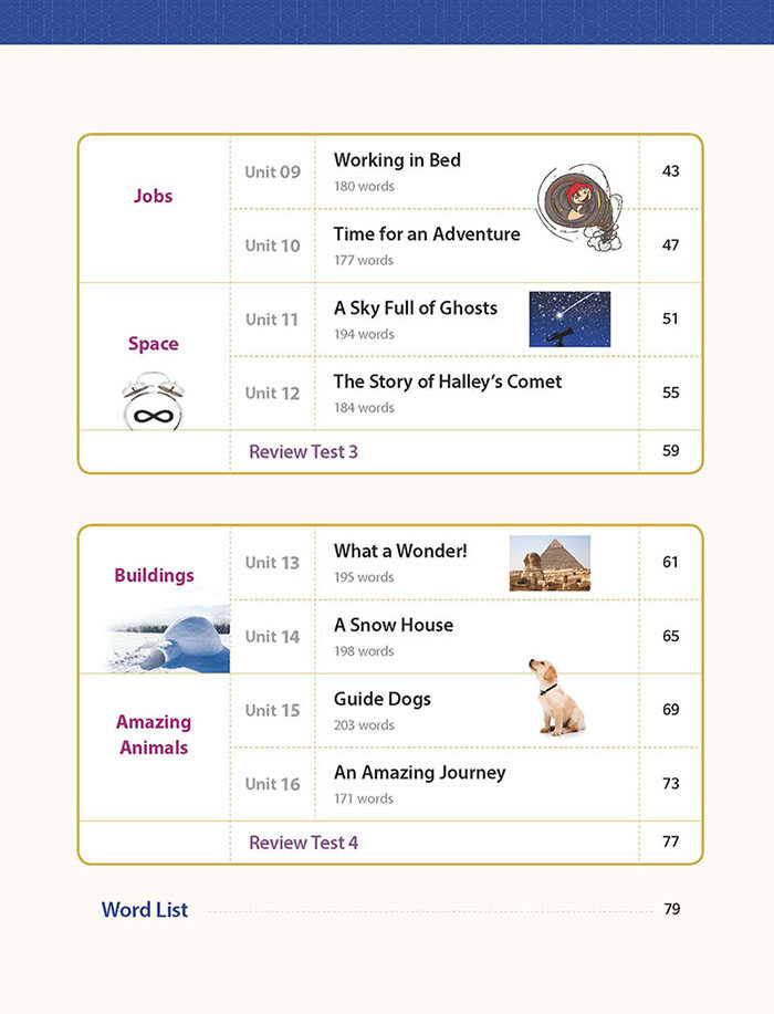 알라딘: 미리보기 - 180-word Reading 1 : Student Book (Workbook + App)