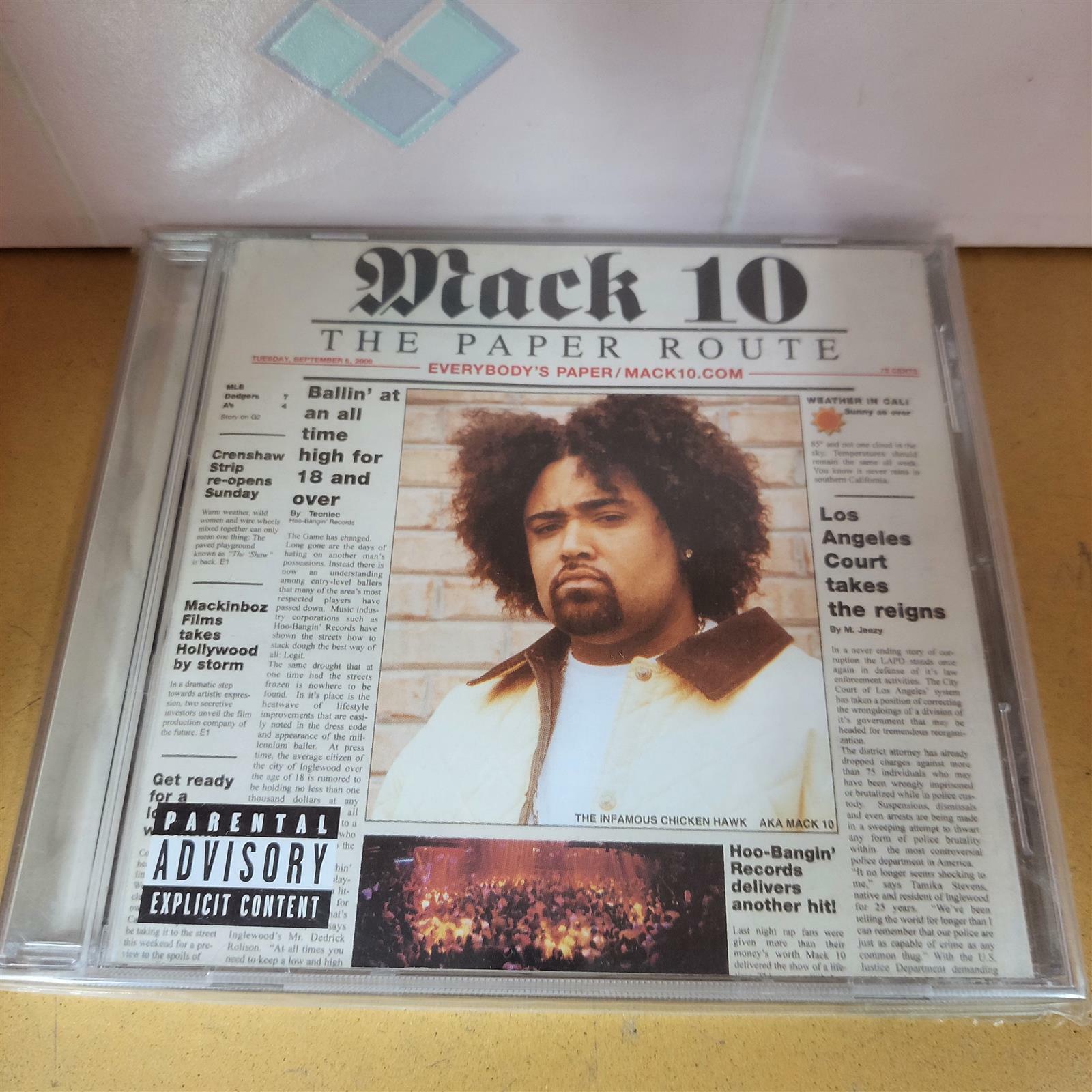 알라딘 [중고] [유럽반] Mack 10 ‎ The Paper Route