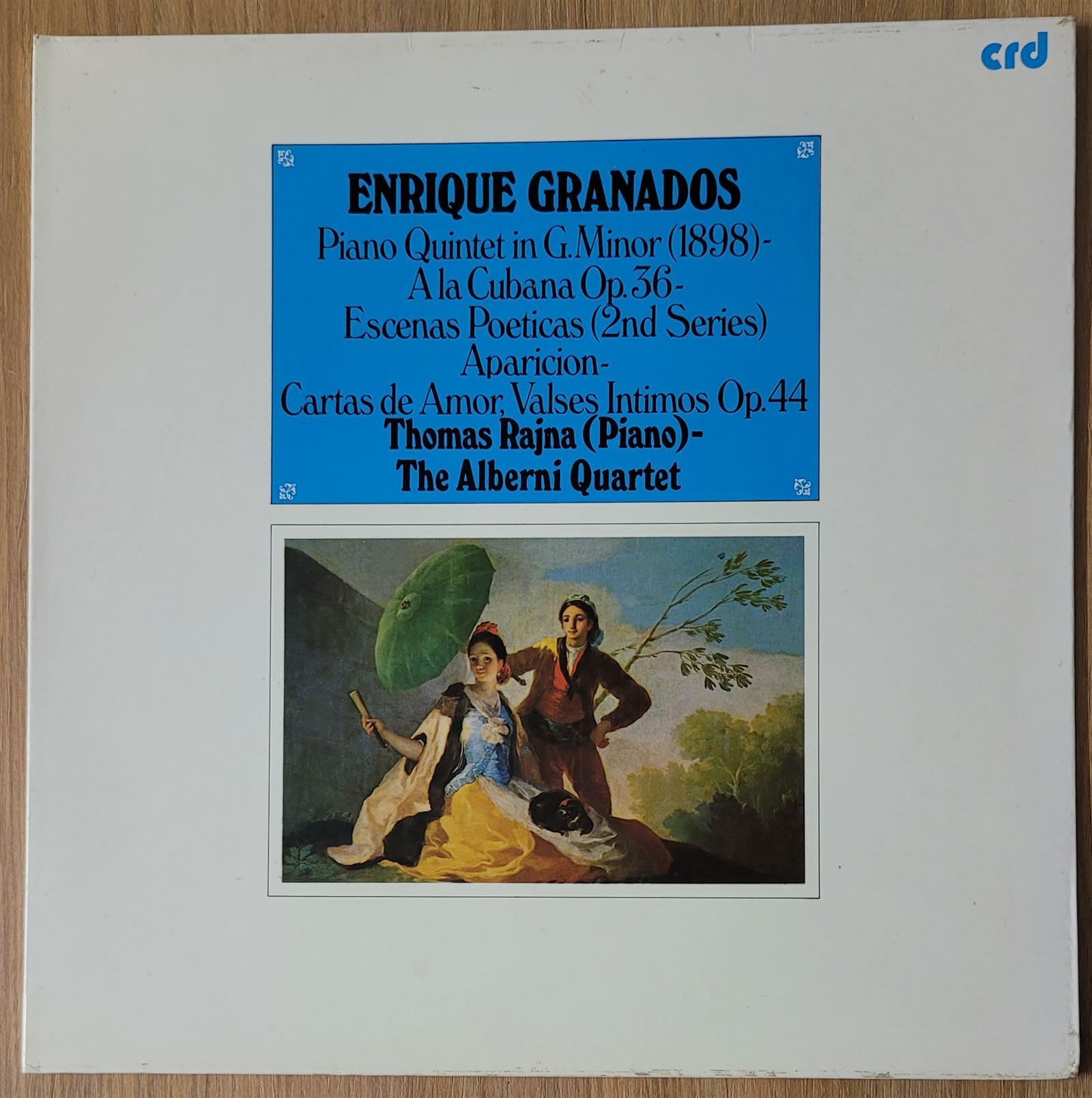 [중고] [수입][LP] Thomas Rajna, The Alberni Quartet - 그라나도스 : 피아노 오중주, 피아노 ...