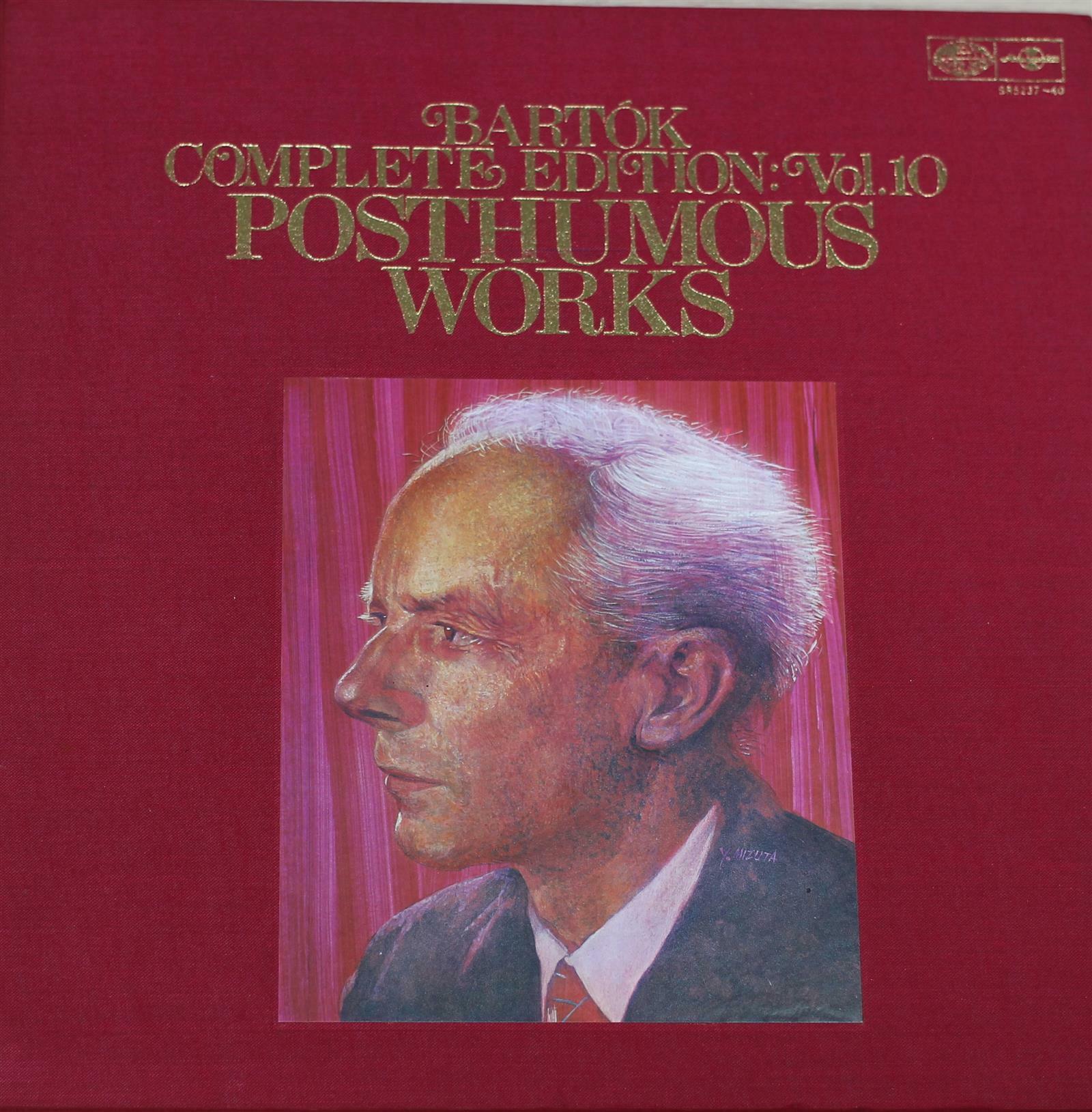 [중고] [4LP Box Set 수입] Bartok · Complete Edition Vol.10 / Posthumous ...