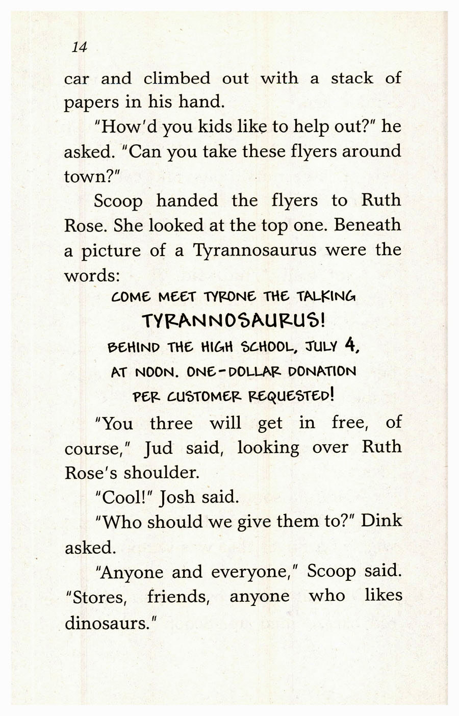 알라딘: 미리보기 - The Talking T. Rex (Paperback)