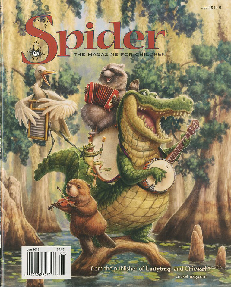 알라딘: Spider (월간 미국판): 2015년 1월호