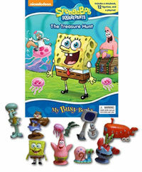 알라딘: My Busy Books : Spongebob (미니피규어 12개 포함) (Board book)