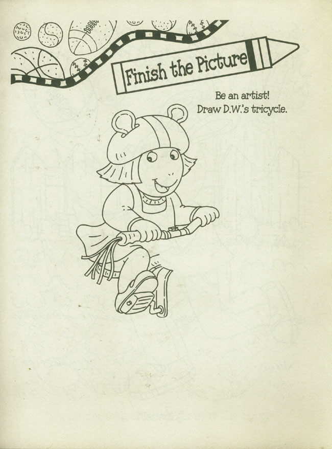 [중고] Arthur Coloring & Activity Book With Crayons (Paperback, ACT, CLR ...