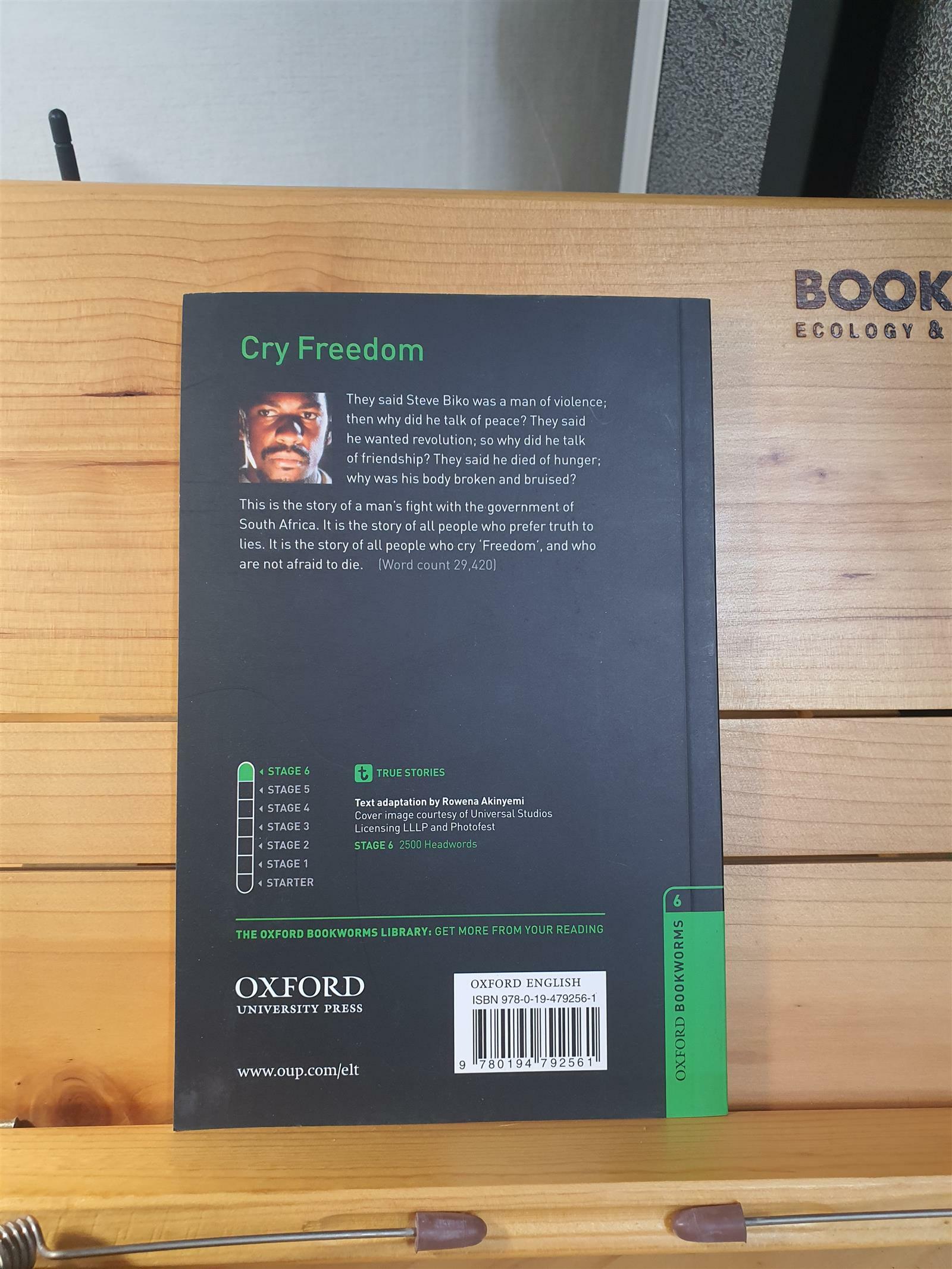 [중고] Oxford Bookworms Library: Level 6:: Cry Freedom (Paperback, 3rd ...