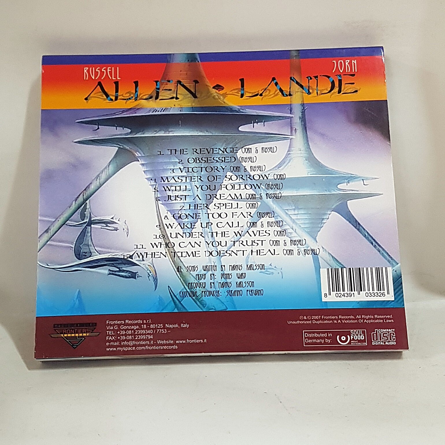 [중고] [수입] Allen - Lande ‎– The Revenge | 알라딘