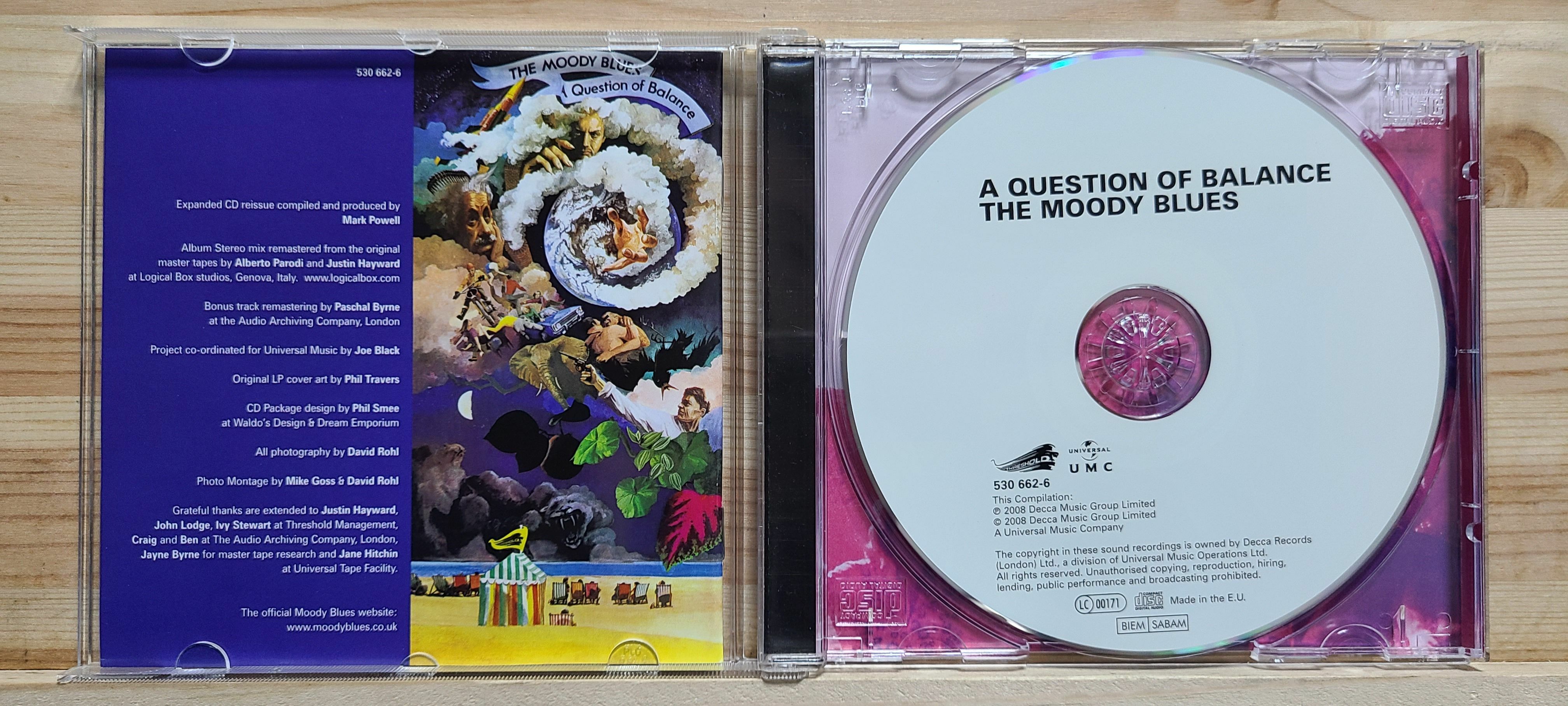 알라딘: [중고] [수입] The Moody Blues – A Question Of Balance (CD)