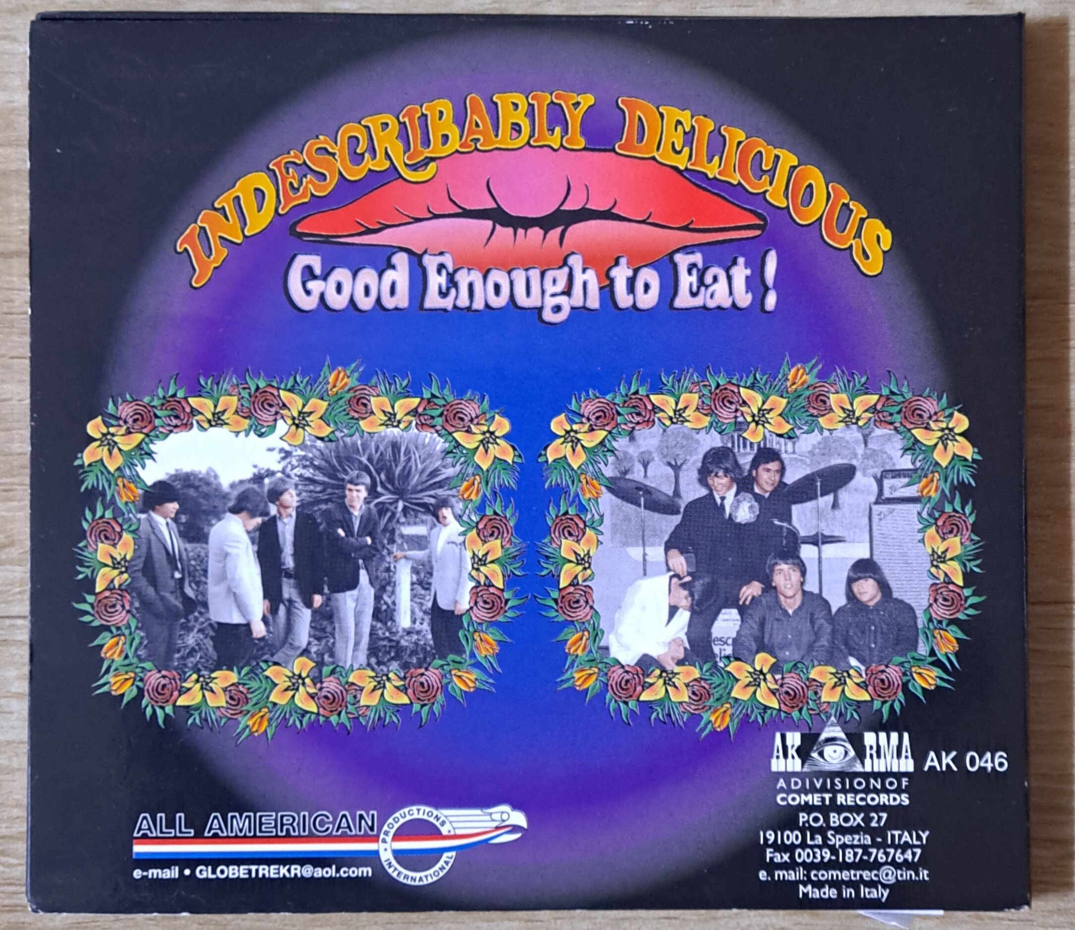 [중고] INDESCRIBABLY DELICIOus- Good enough to eat | 알라딘