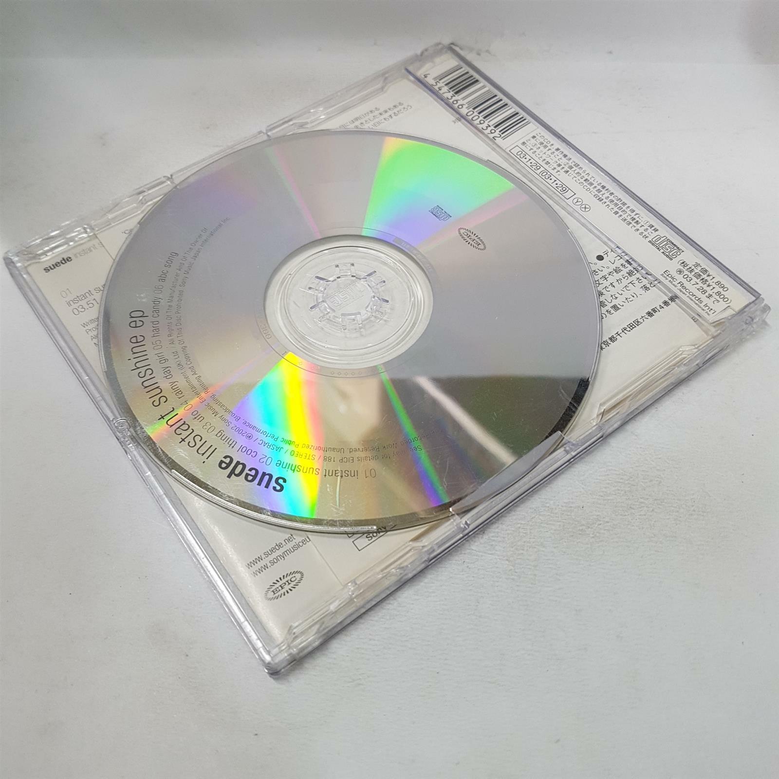 [중고] [수입] Suede – Instant Sunshine EP (일본반/Single) | 알라딘