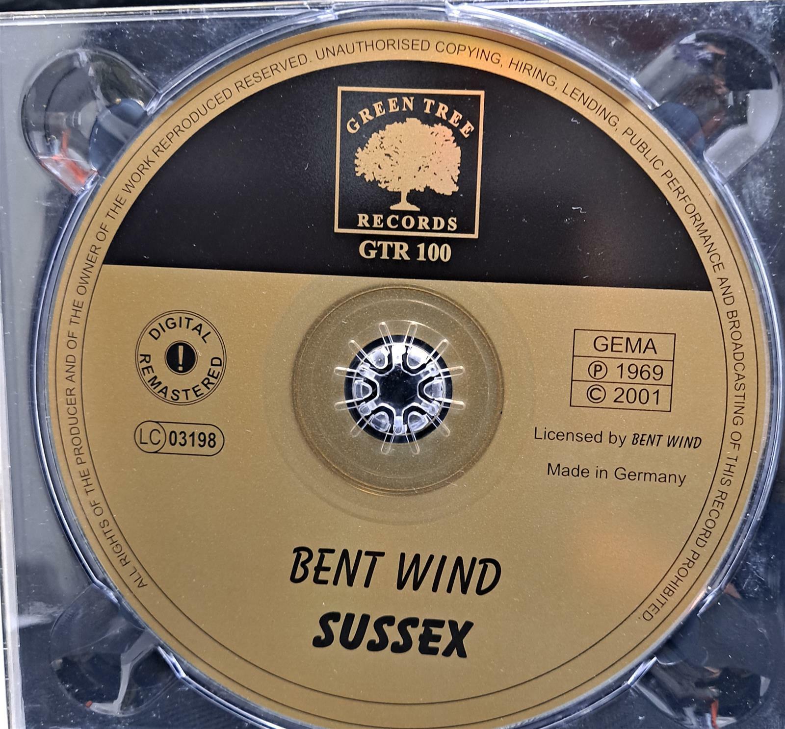 [중고] BENT WIND /Sussex : 알라딘
