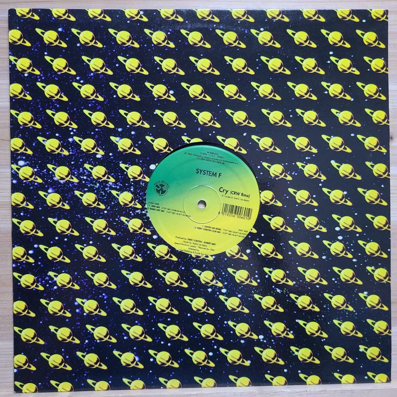 알라딘: [중고] [수입] System F – Cry (Remixes) [LP]