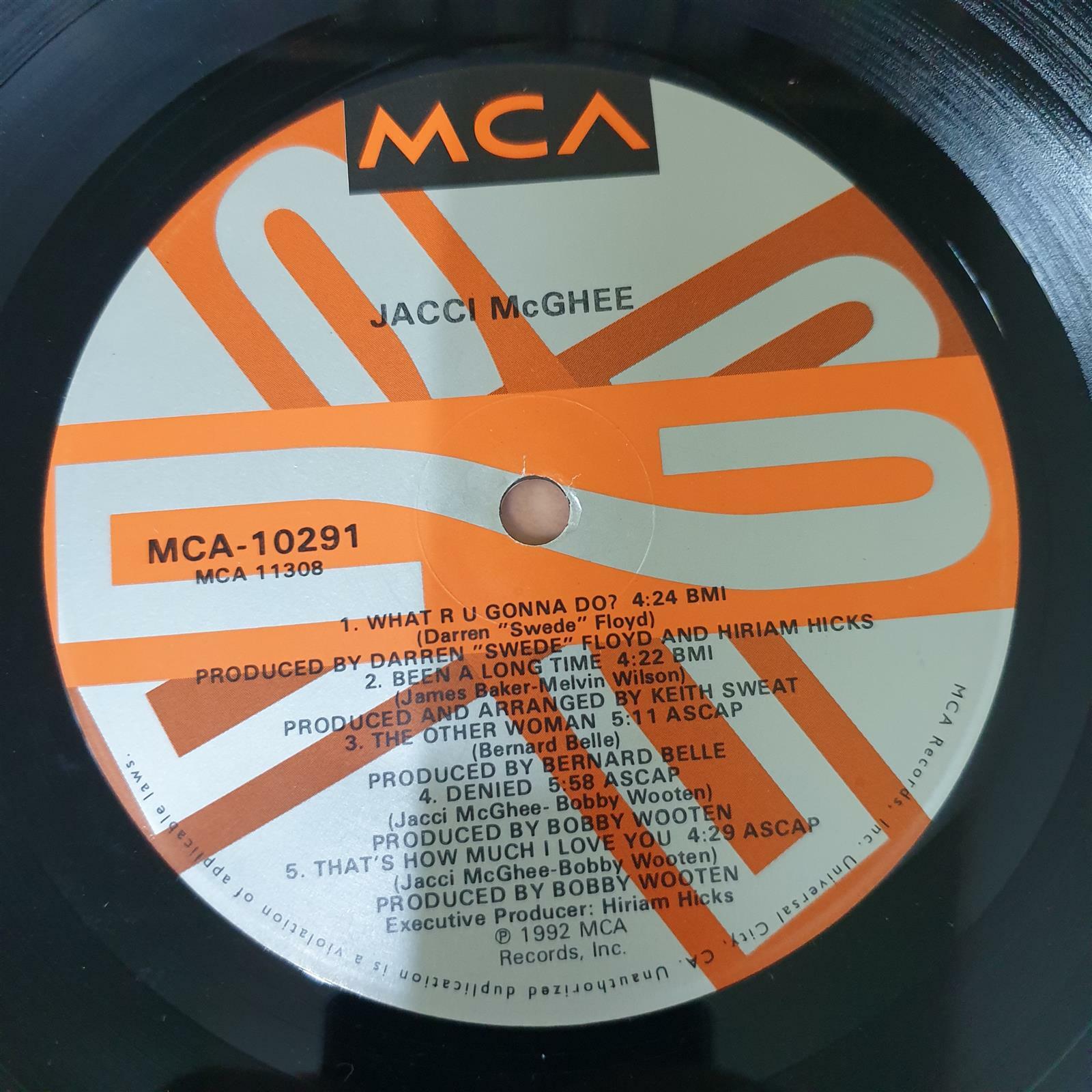 알라딘: [중고] [LP 수입] Jacci McGhee – Jacci McGhee