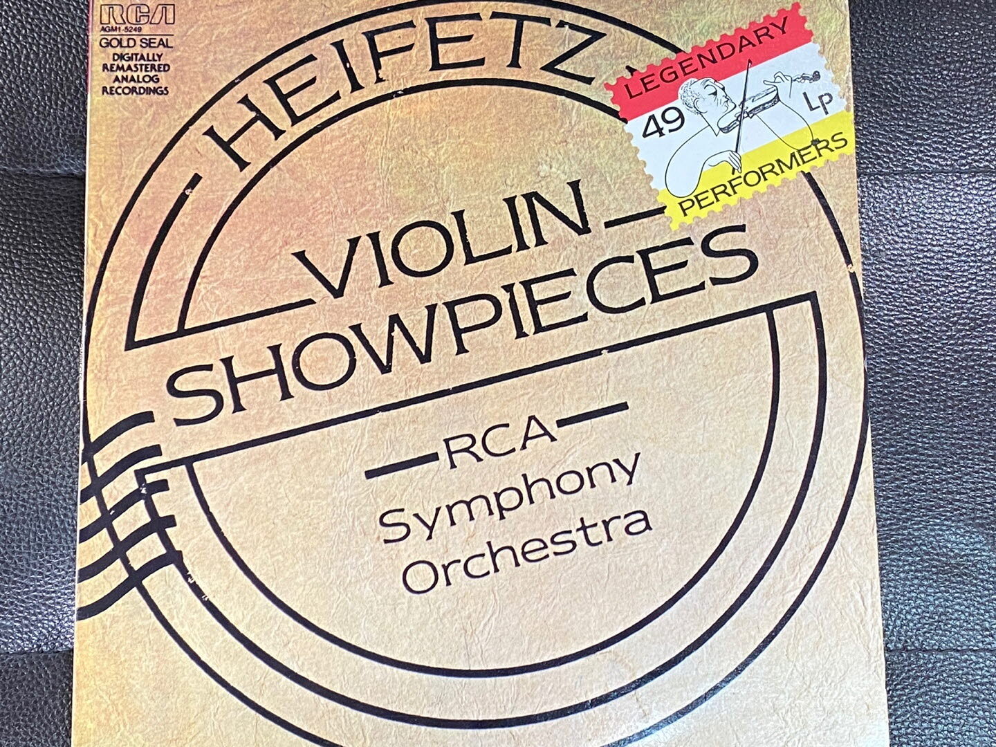[중고] [LP] 하이페츠 - Jascha Heifetz - Violin Showpieces LP [서울-라이센스반 ...