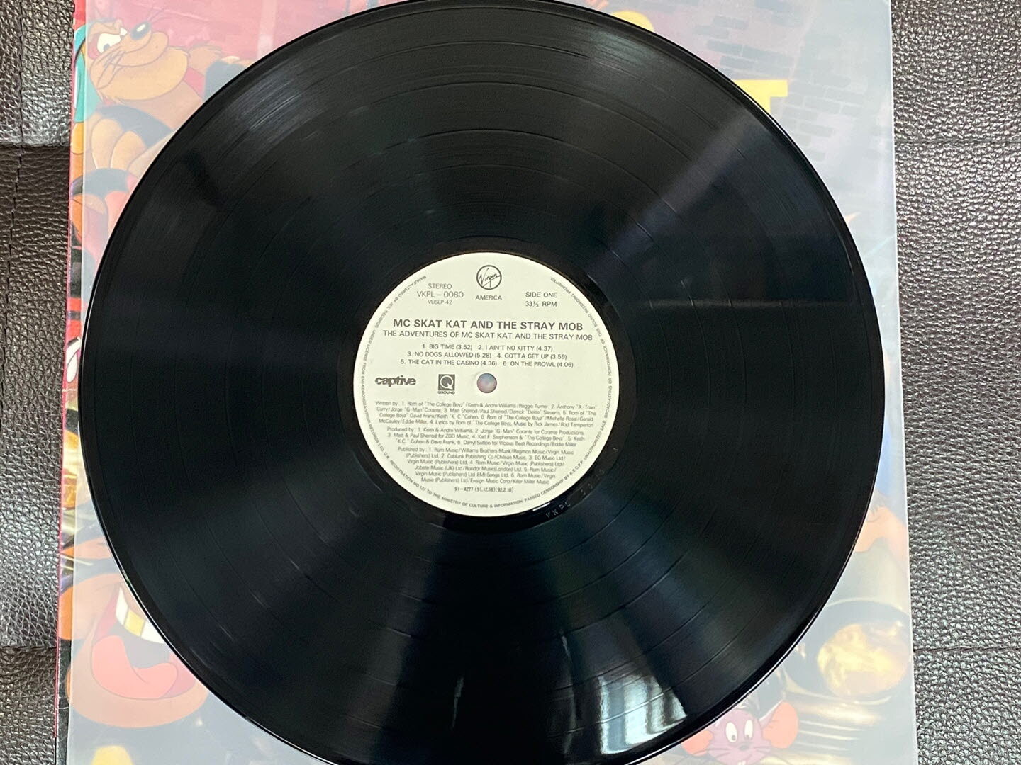 [중고] [LP] 엠씨 스캇 스트럿 - MC Skat Kat - The Adventures Of MC Skat Kat And ...