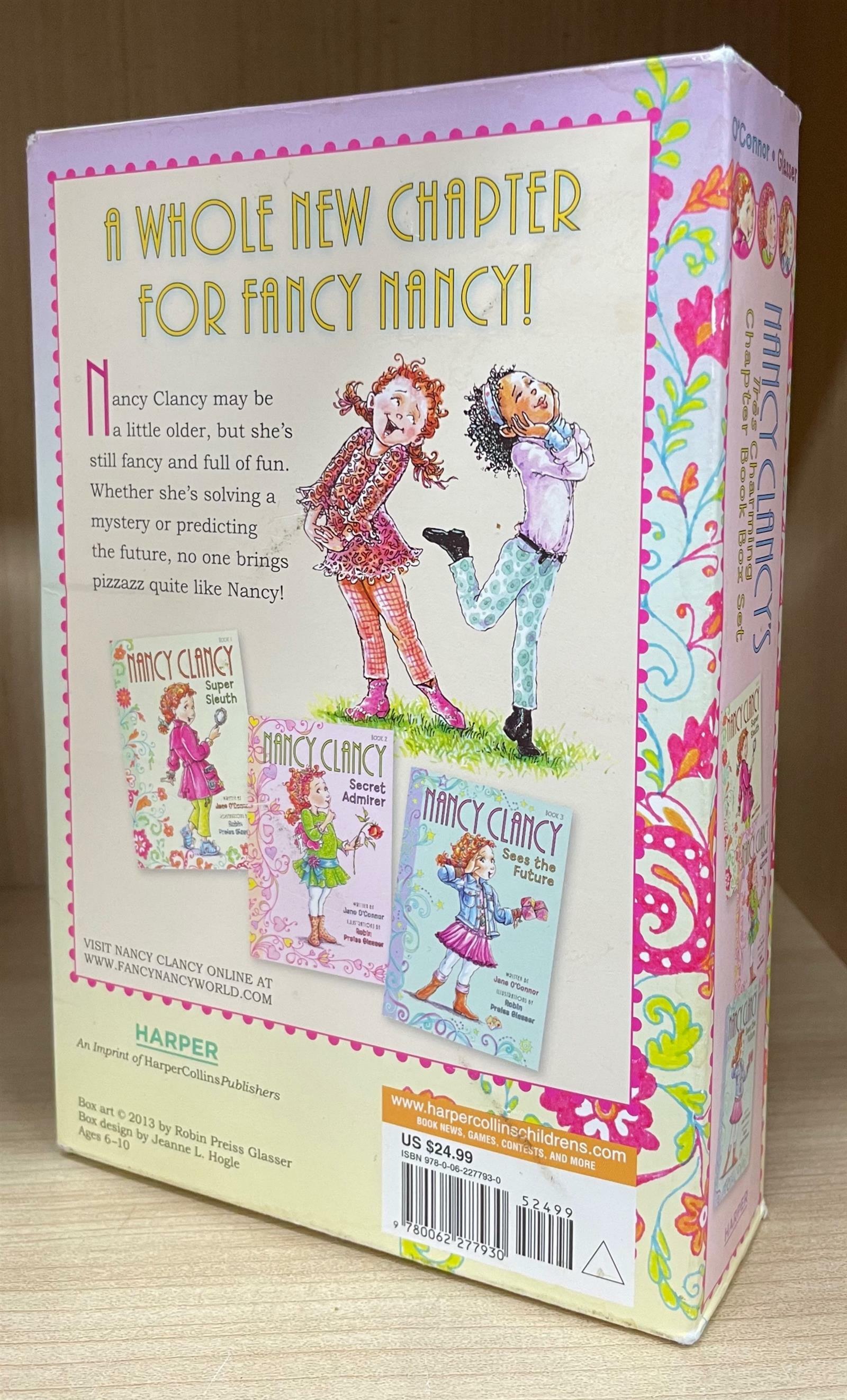 [중고] Fancy Nancy: Nancy Clancy‘s Tres Charming Chapter Book Box Set ...
