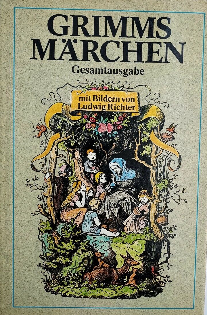 [중고] (독일어 그림동화)GRIMMS MARCHEN, Gondrom, 1980-8(세월의 변색), 637페이지의 두꺼운 책 ...