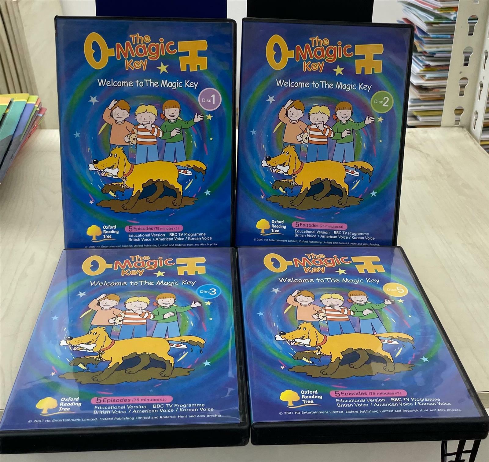 [중고] Oxford The Magic Key DVD 5종 세트 (DVD) | 알라딘