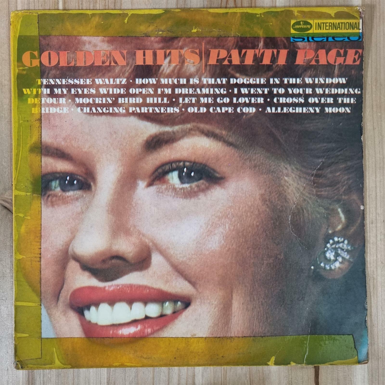 [중고] [LP] Patti Page – Golden Hits | Patti Page | 알라딘