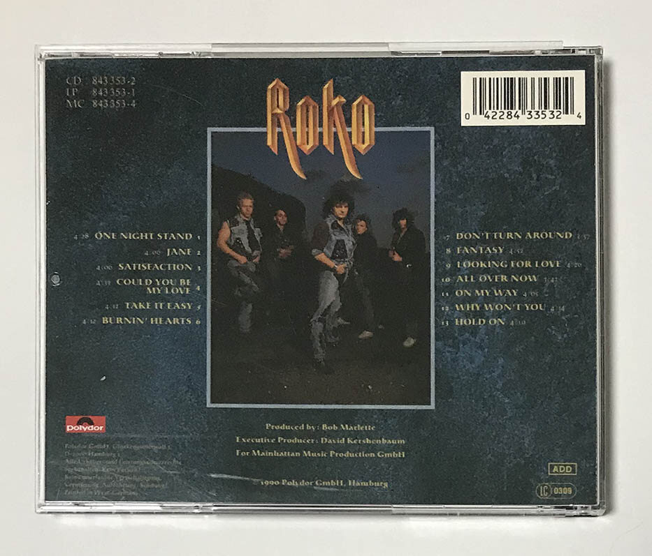 [중고] [CD] Roko – Roko | Roko | 알라딘