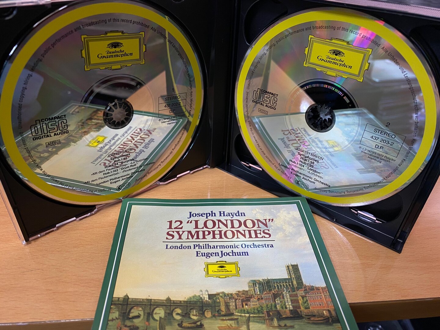 [중고] 오이겐 요훔 - Eugen Jochum - Haydn 12 London Symphonies 4Cds [독일발매 ...