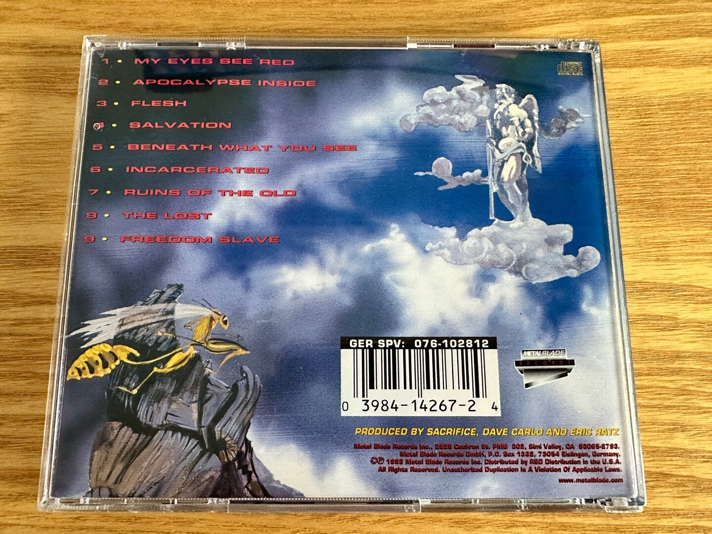 [중고] [Thrash Metal] Sacrifice - Apocalypse Inside | 알라딘