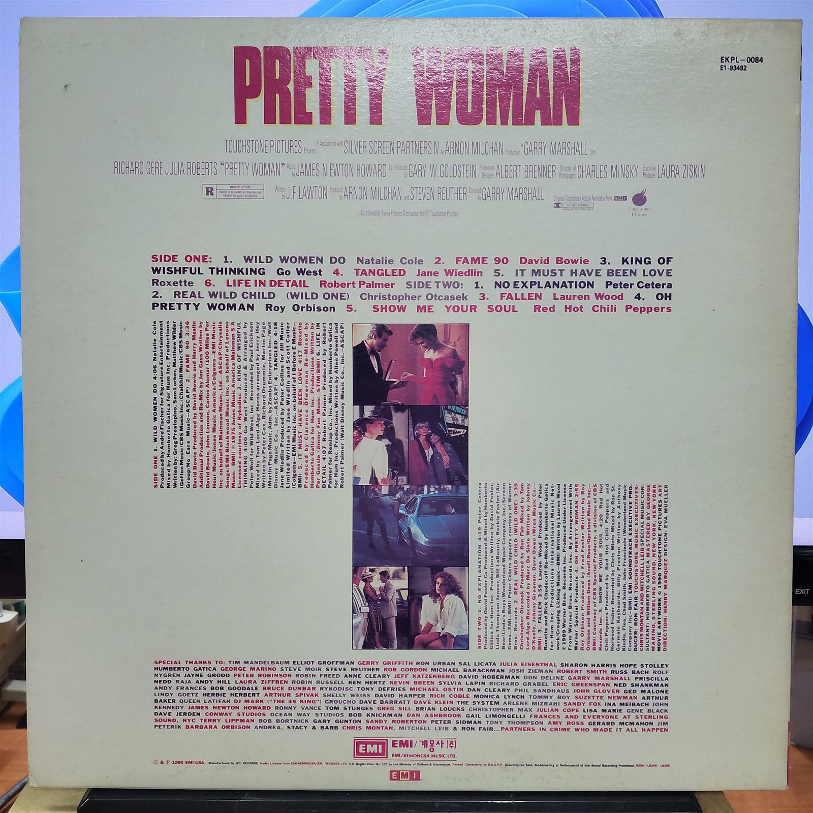 [중고] [LP] Pretty Woman (Original Motion Picture Soundtrack) | 알라딘