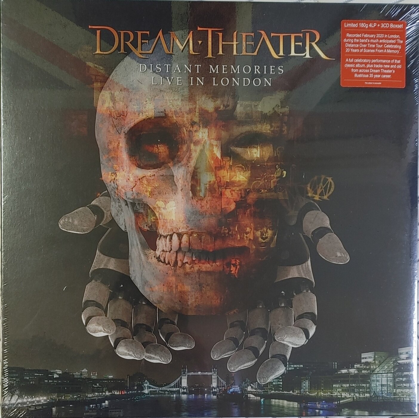 [중고] [수입] Dream Theater - Distant Memories: Live in London [4LP+3CD] | 알라딘