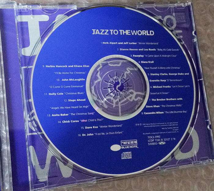 [중고] [CD] Jazz To The World - Christmas Jazz Music of Blue Note , 1995 ...