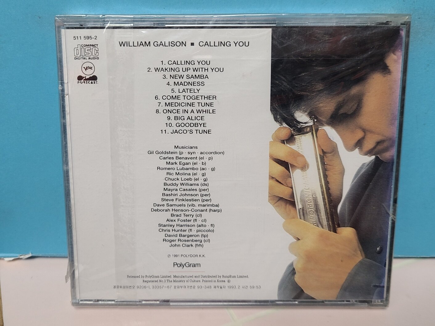 알라딘: [중고] WILLIAM GALISON - CALLING YOU