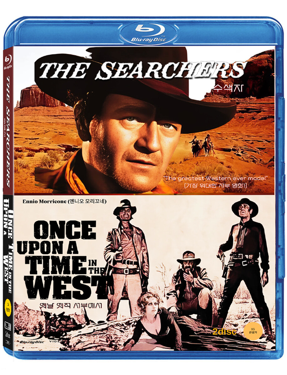 [중고] 옛날 옛적 서부에서 + 수색자 BD DVD 2DISC | 알라딘